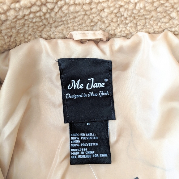 Me Jane | Jackets & Coats | Teddy Coat Button Front Sherpa Jacket Me ...